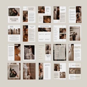 Minimal Bundle // Client Pricing & Welcome Guide Templates - Etsy