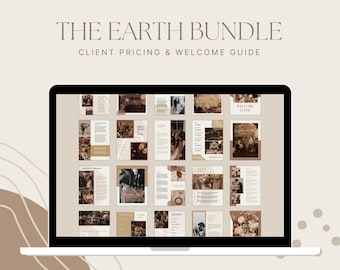 Minimal Bundle // Client Pricing & Welcome Guide Templates - Etsy