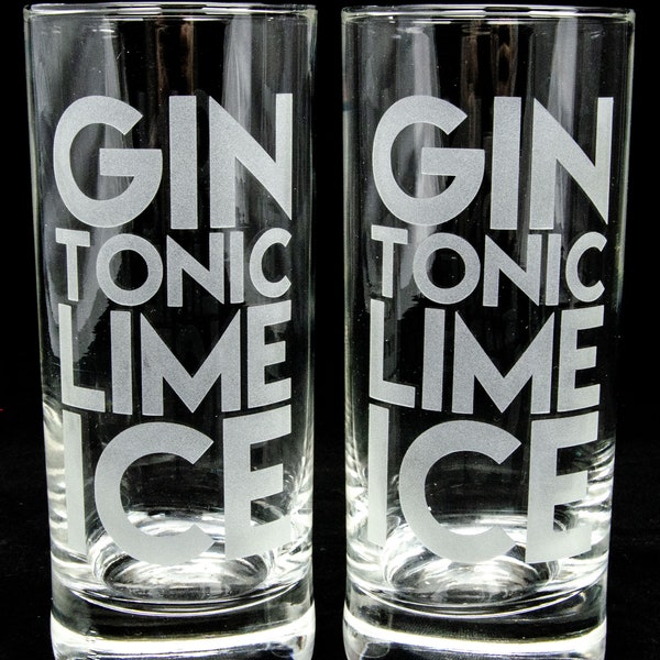 Gin and Tonic - Etsy