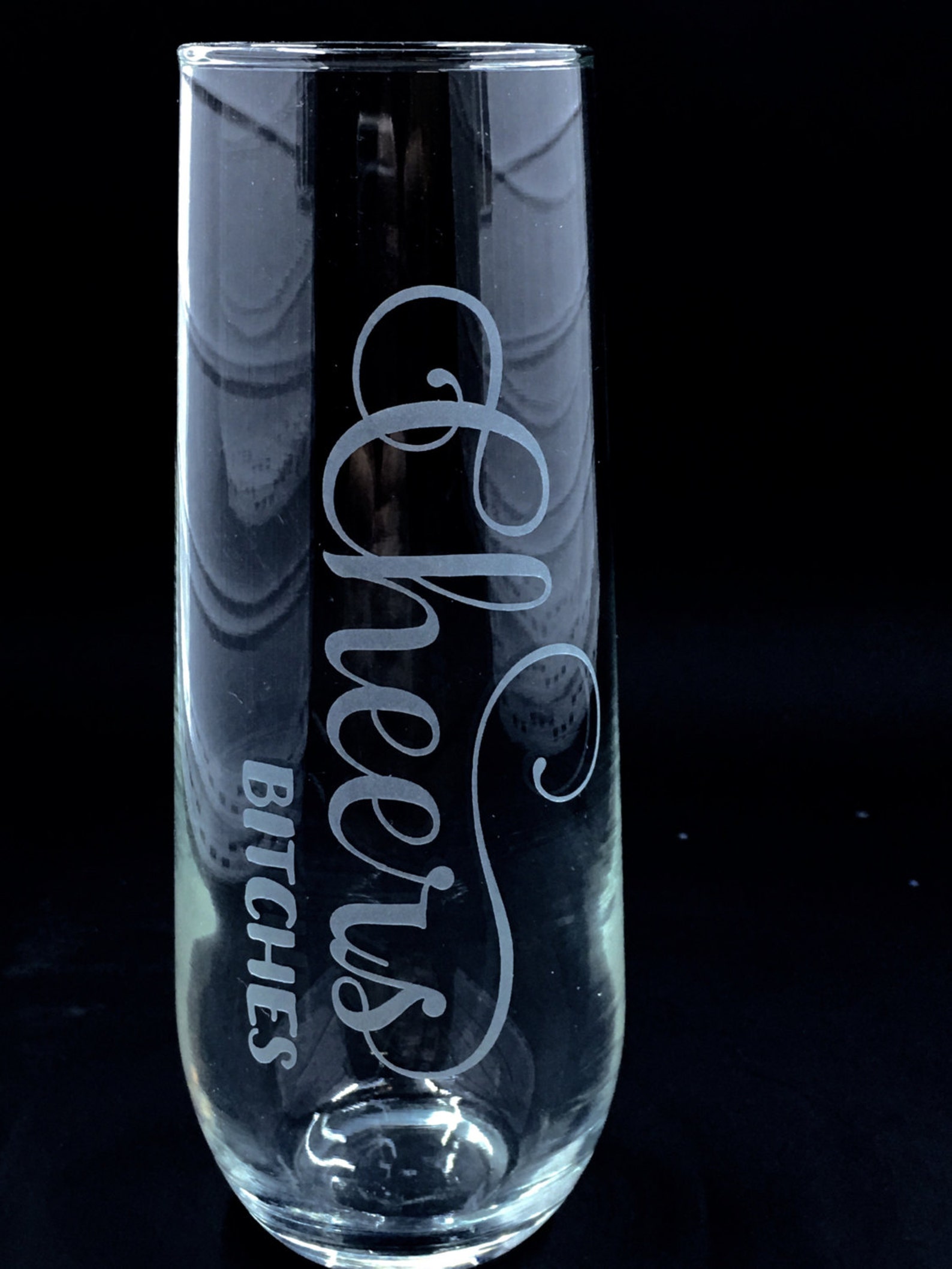 Stemless Champagne Flutes Personalized Stemless Champagne | Etsy