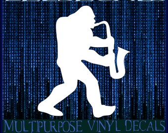 Saxophone Car Decal - Etsy