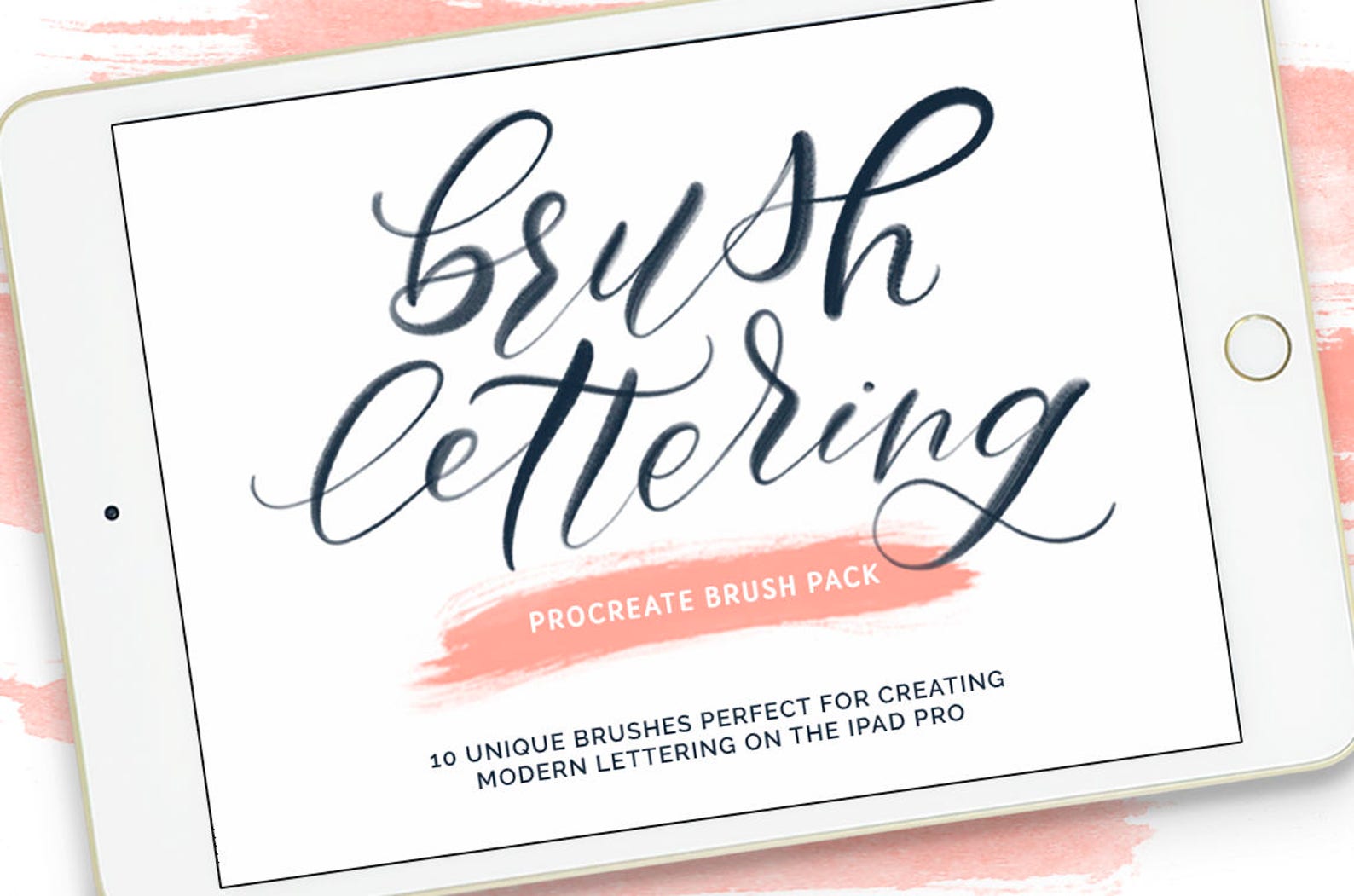 Procreate Brushes Lettering Brush Pack Procreate Brush Lettering ...