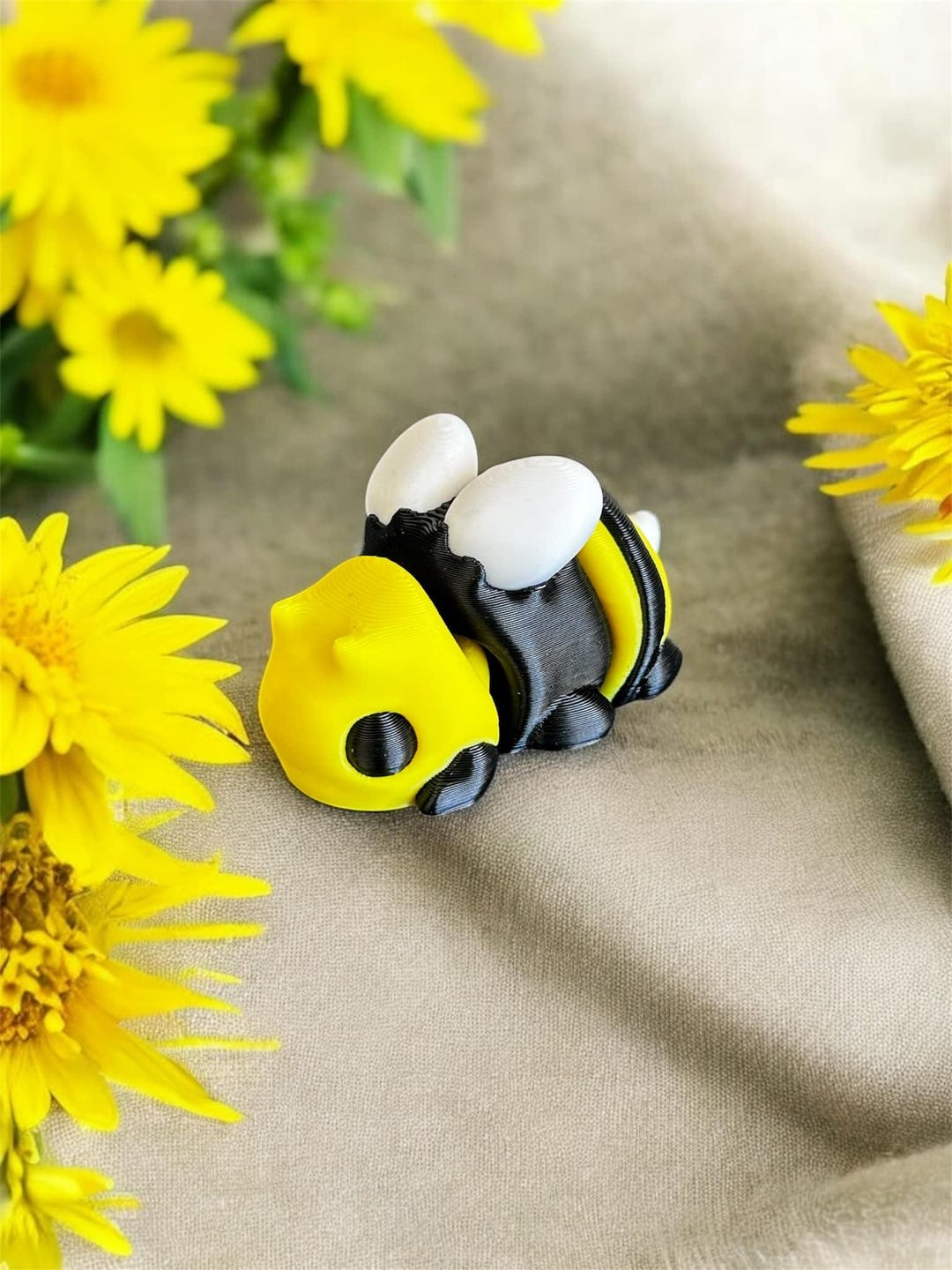 Mini Bumble Bee Bumblebee Fidget Figurine Figures 3D Printed - Etsy