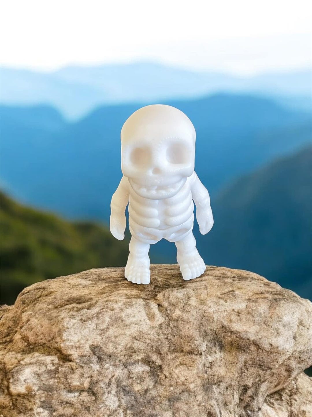 Mini Skeleton Fidget Figurine Figures 3D Printed - Etsy
