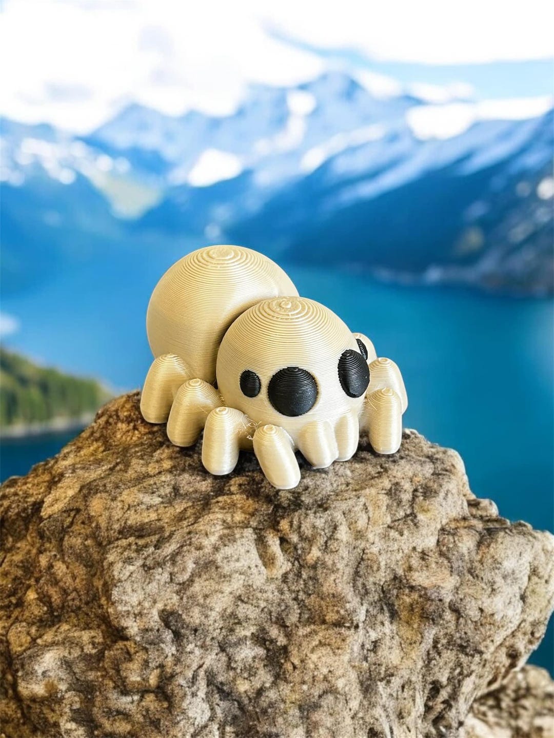 Mini Spider Fidget Figurine Figures 3D Printed - Etsy