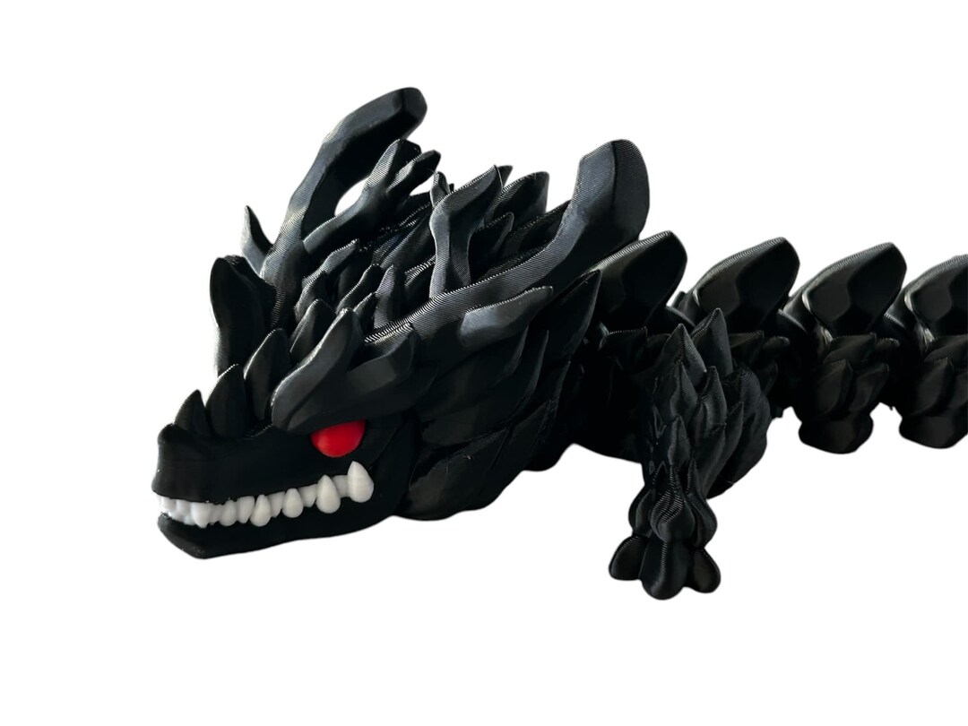 Evil Wicked Dragon Fidget Articulated 3D Printed Figure Figurine - Etsy