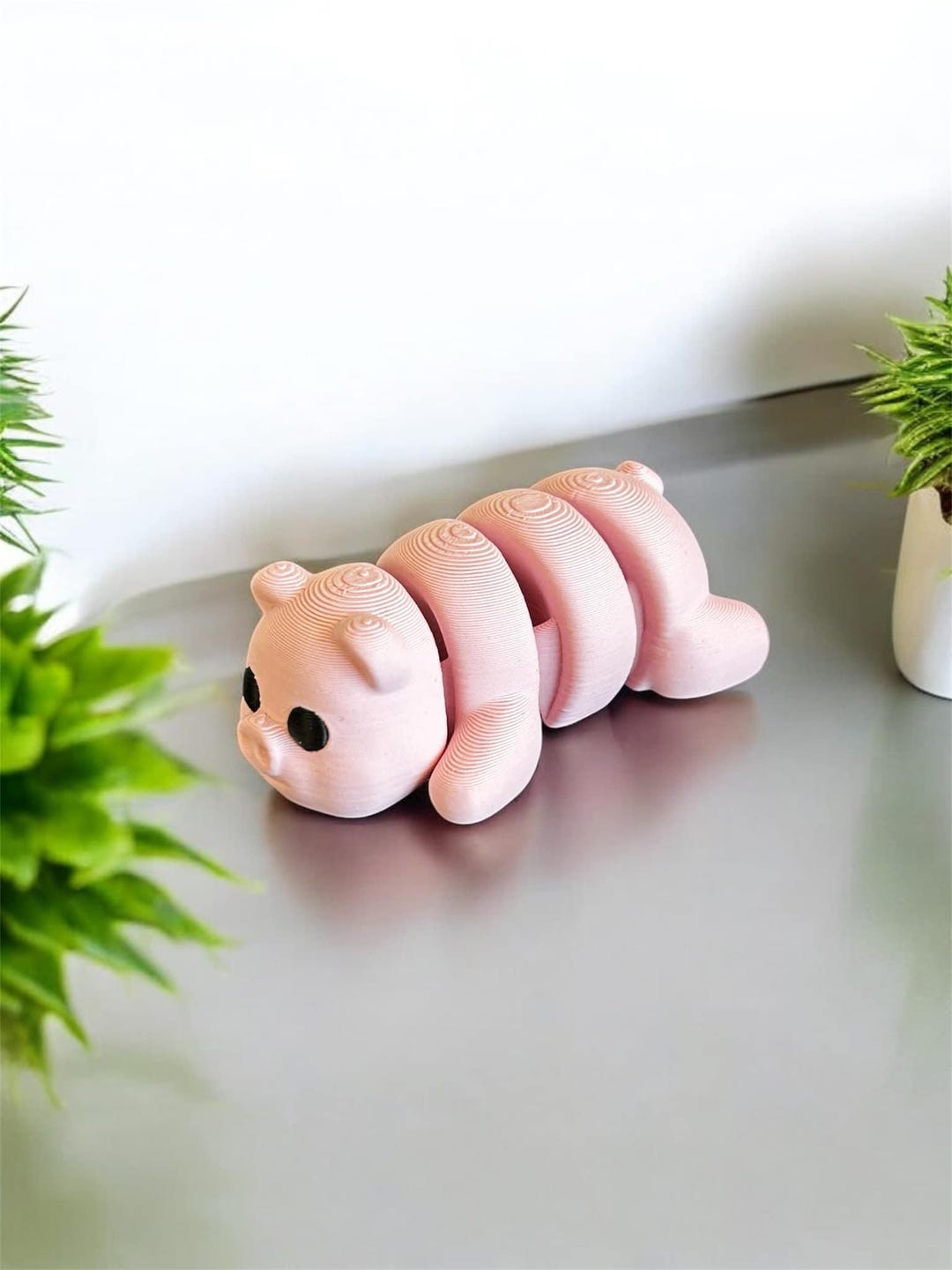 Mini Pig Piggy Piglet Fidget Figurine Figures 3D Printed - Etsy