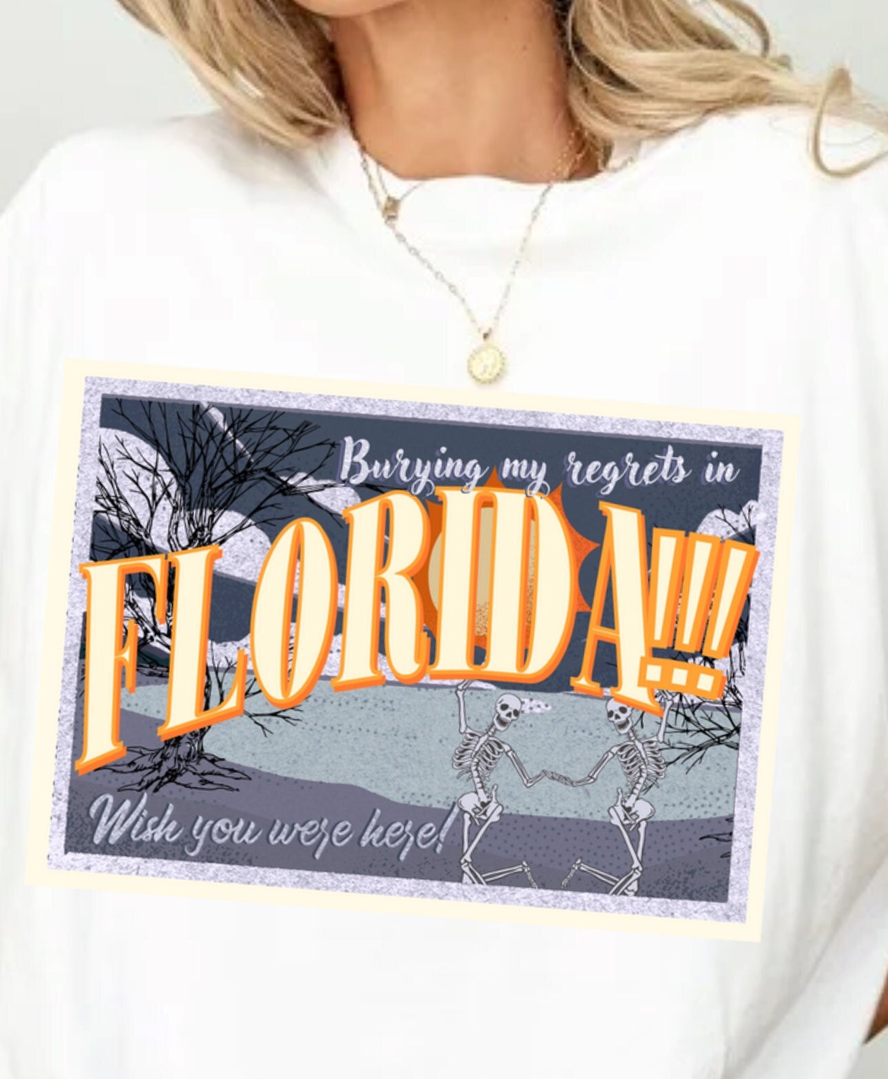 Florida!!! Tortured Poets Shirt, Swift Postcard Tshirt - Etsy