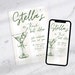 Editable A Tini Bit Older Birthday Invite, Martini Theme Party Digital ...