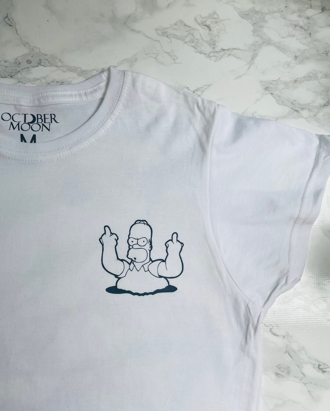 The Simpsons Angry Homer Swearing Ladies / Mens / Unisex T-shirt - Etsy