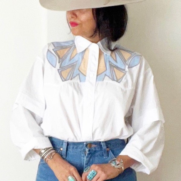 White Button Down - Etsy