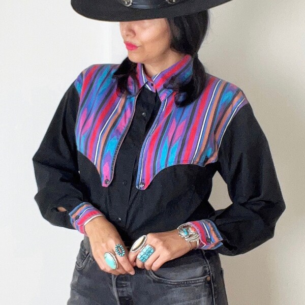 Southwestern Blouse - Etsy