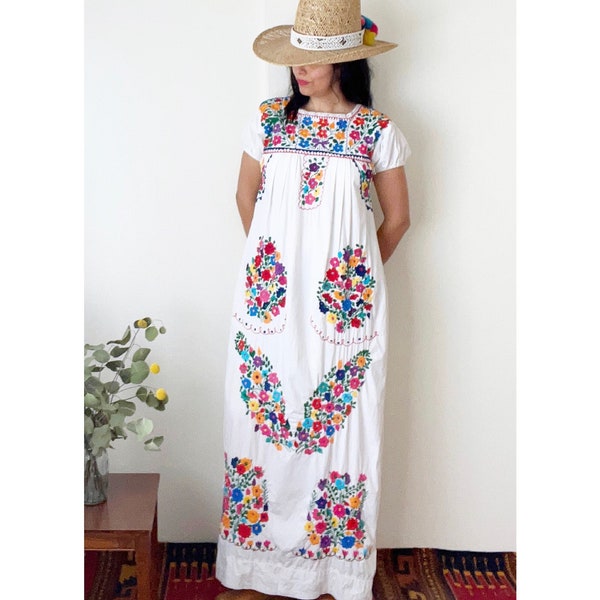 Mexican Maxi Dress - Etsy