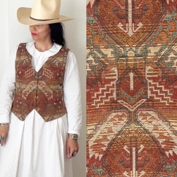 Aztec Vest - Etsy