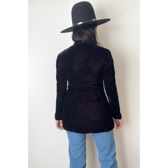 Vintage Helen Storey Velvet Victorian Style Jacket / … - Gem