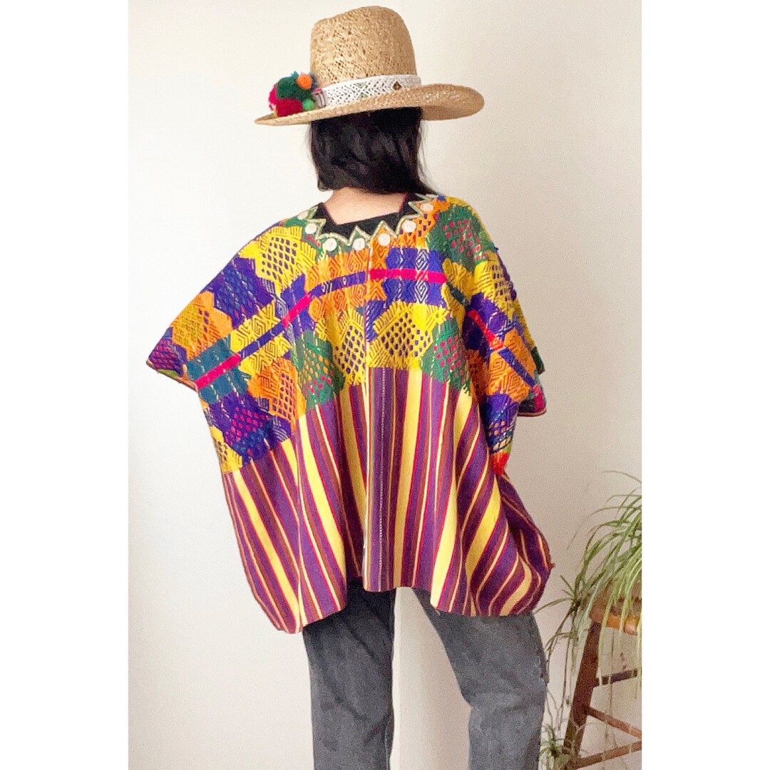 Vintage Guatemalan Huipil From San Juan Sacatepéquez / Handwoven Mayan ...