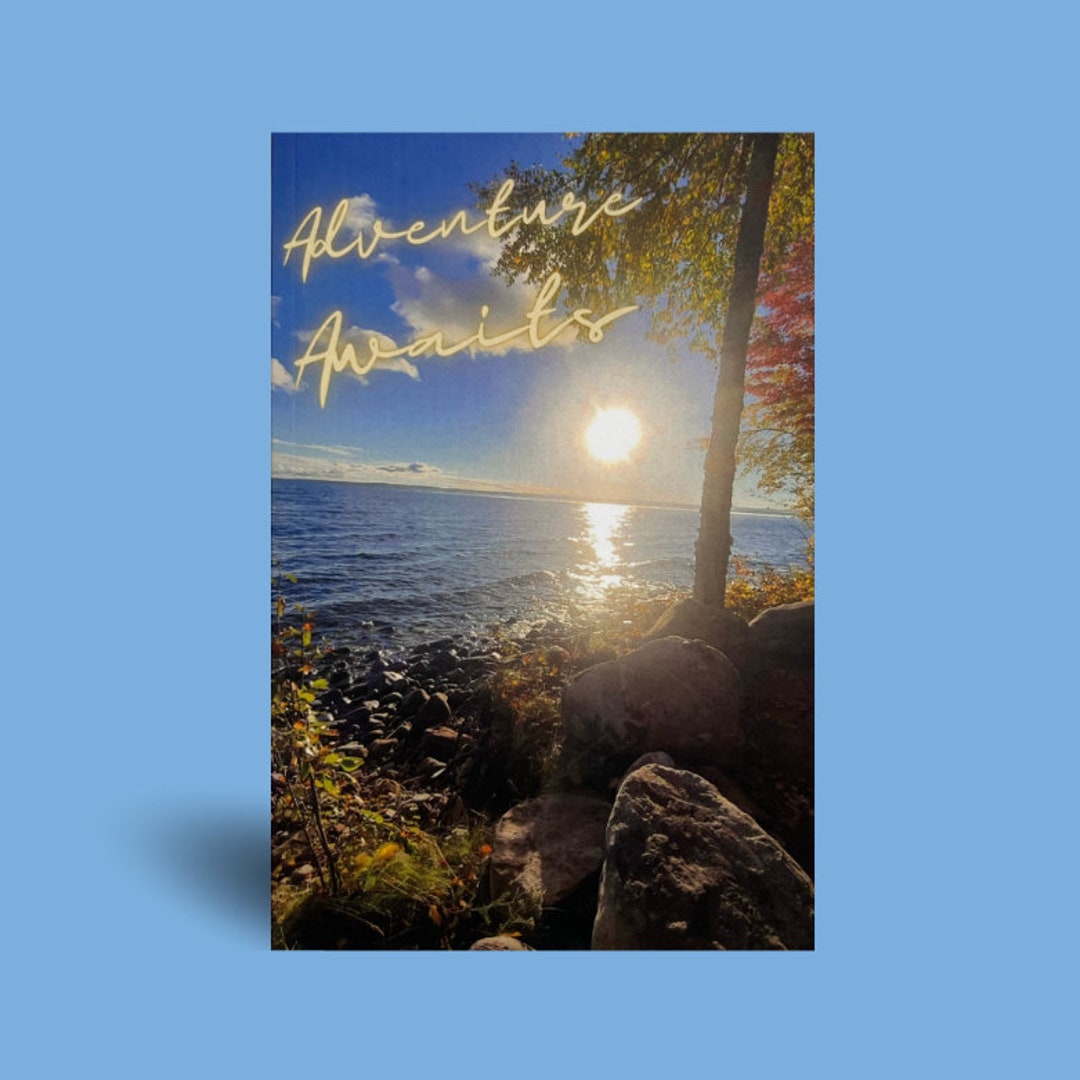 Adventure Awaits Notebook , Cute Best Selling Notebook, Photography on ...