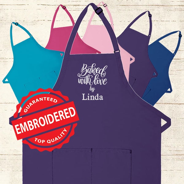 Embroidered Aprons - Etsy