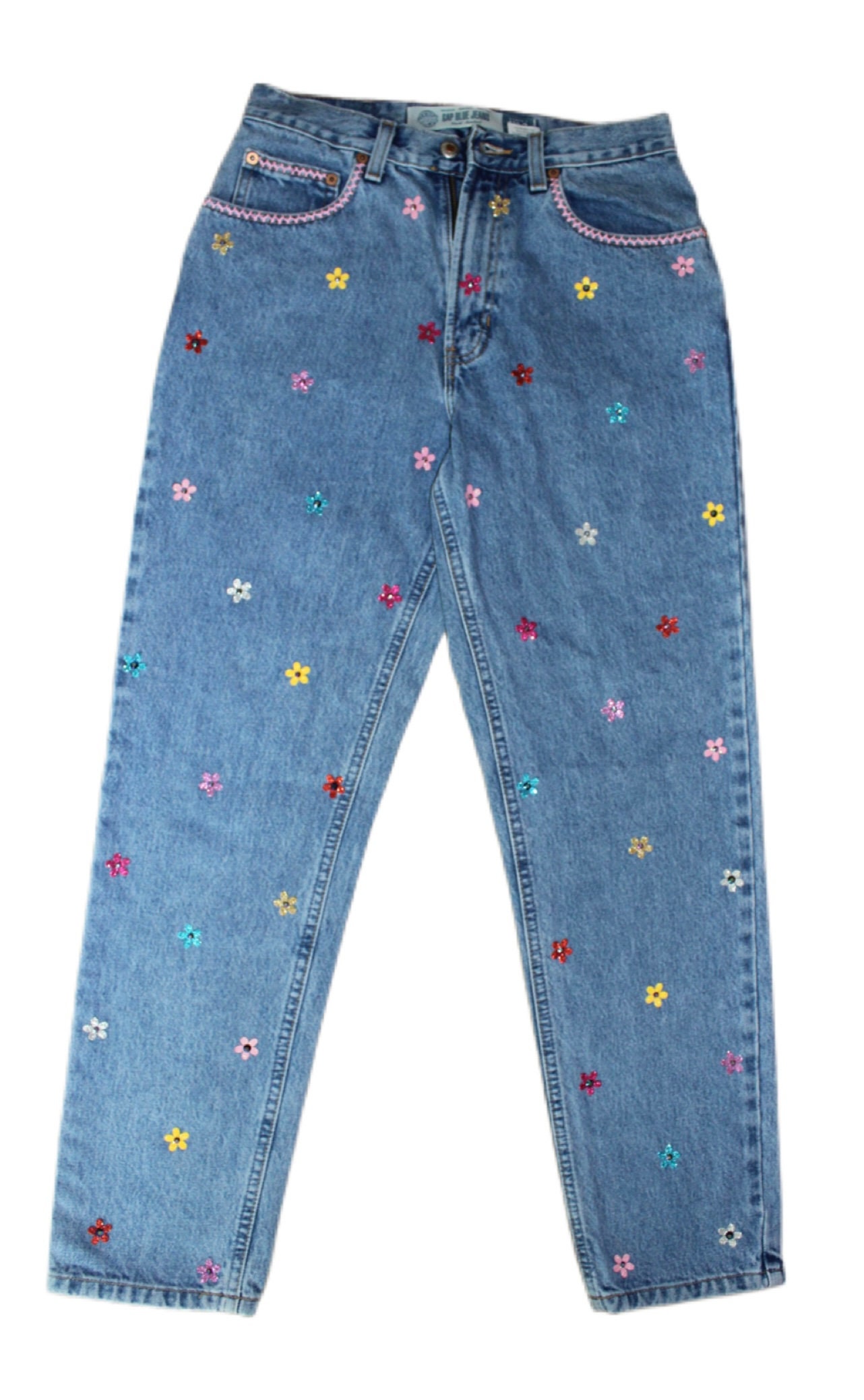 Hand Embellished Vintage Denim! - Etsy