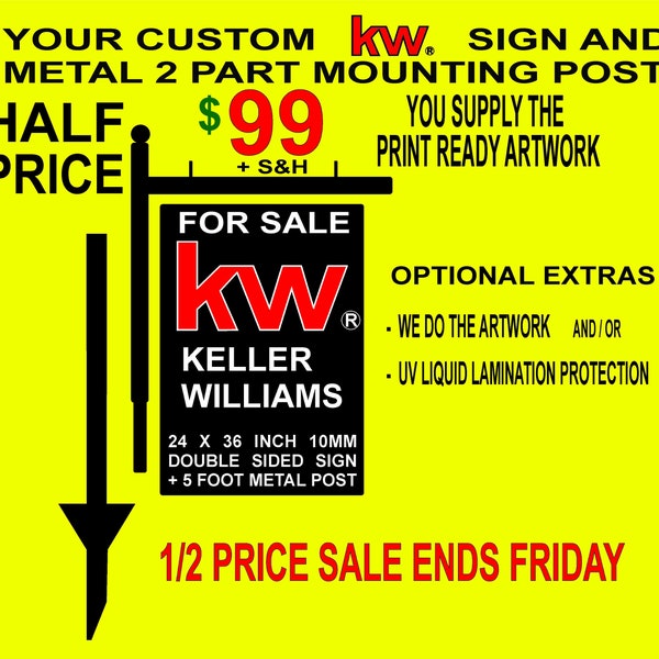 Keller Williams Signs - Etsy