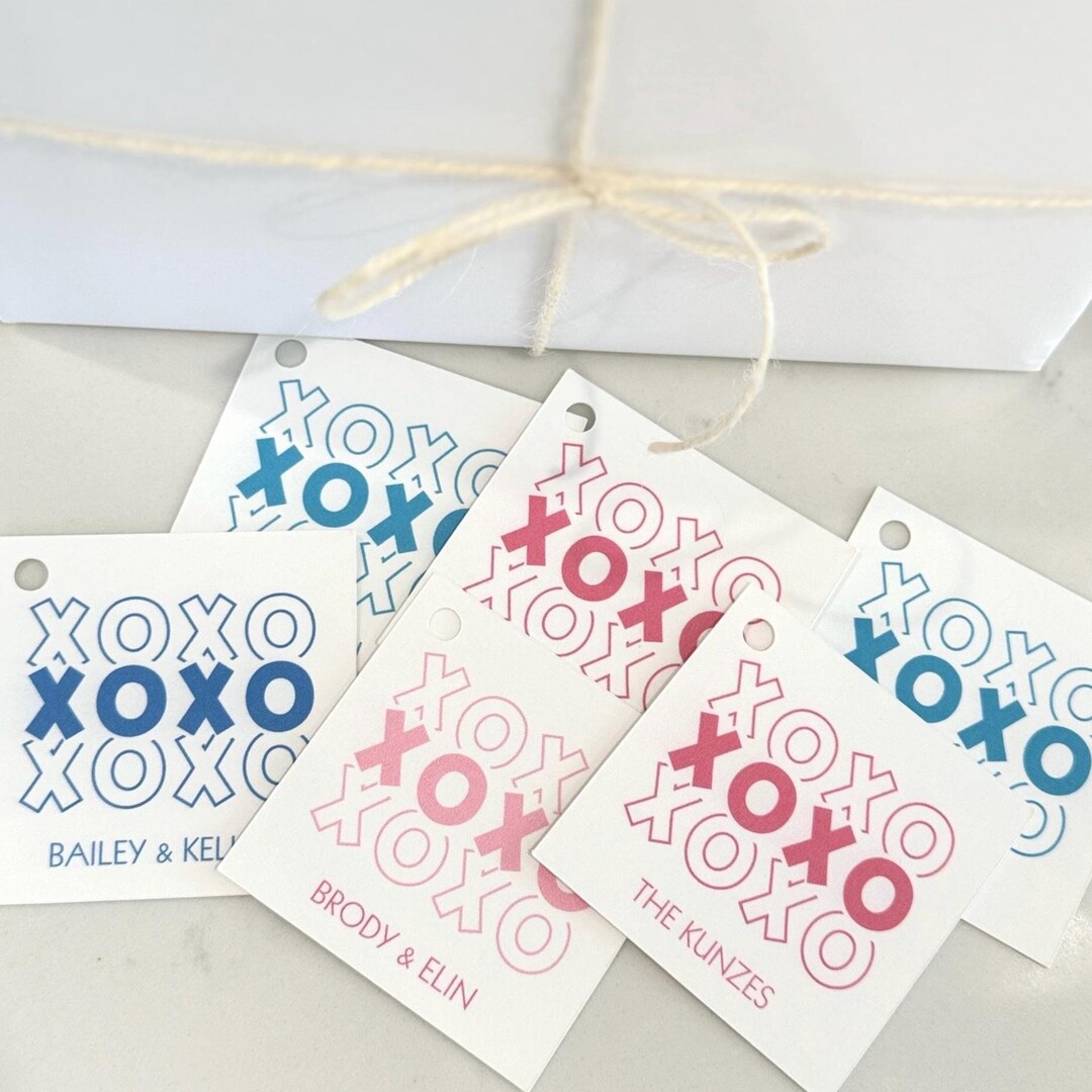 Personalized Gift Tags for Families | Kid's Name Birthday Gift Tag ...