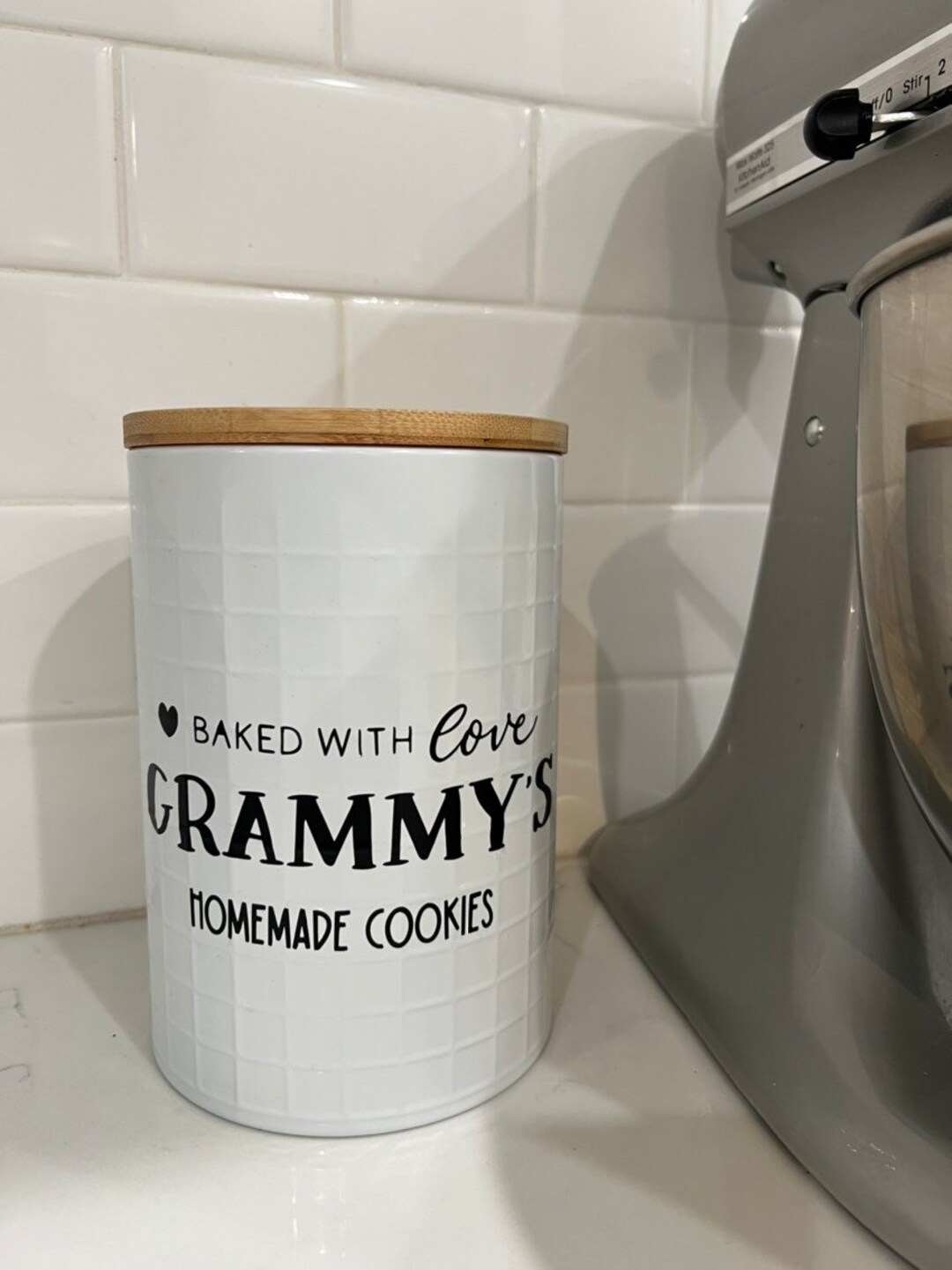 CUSTOM Cookie Jar, Grandma's Cookie Jar, Mother's Day Gift, Gift for ...