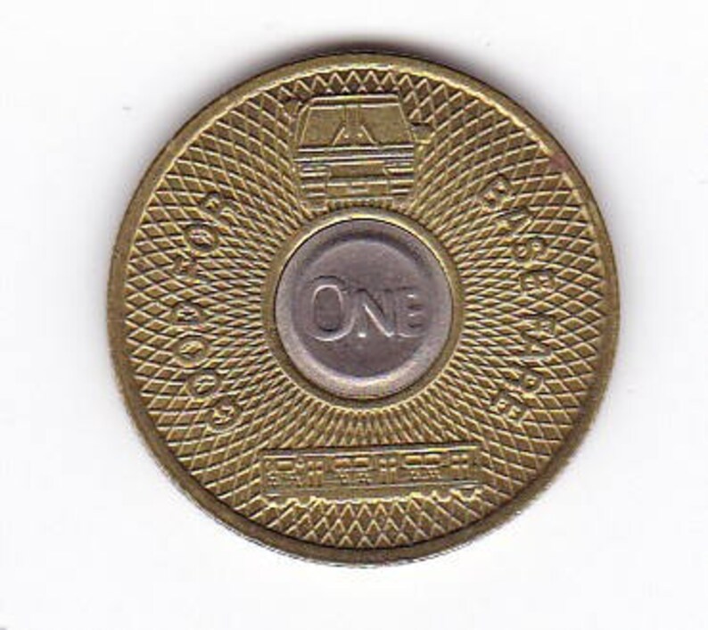 MTA LA Los Angeles City Metro Transit Bus Token - Etsy