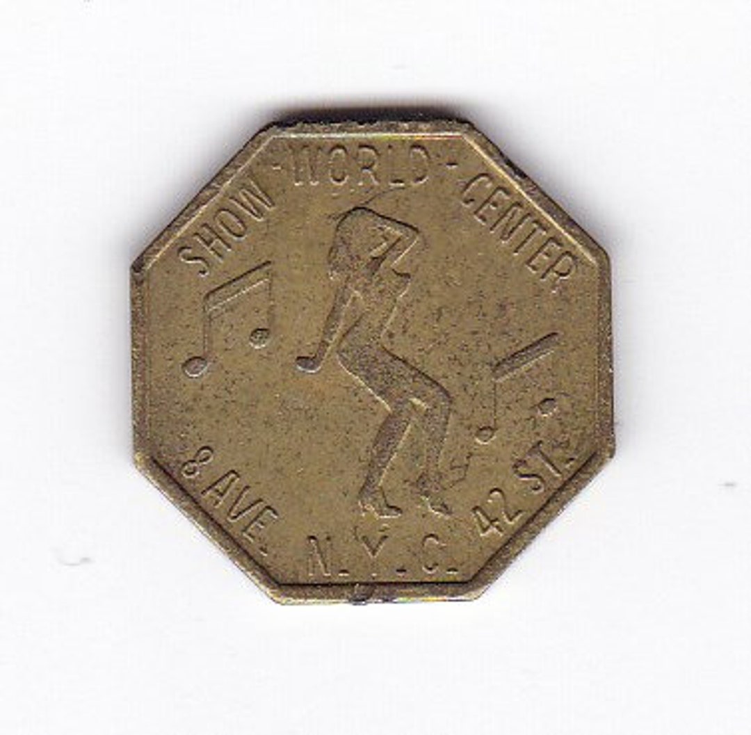 Brothel Token World's Greatest Show Place NYC Show World Center 8th Ave ...