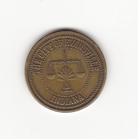 Evansville Indiana Public Transit Token (METS) - Etsy