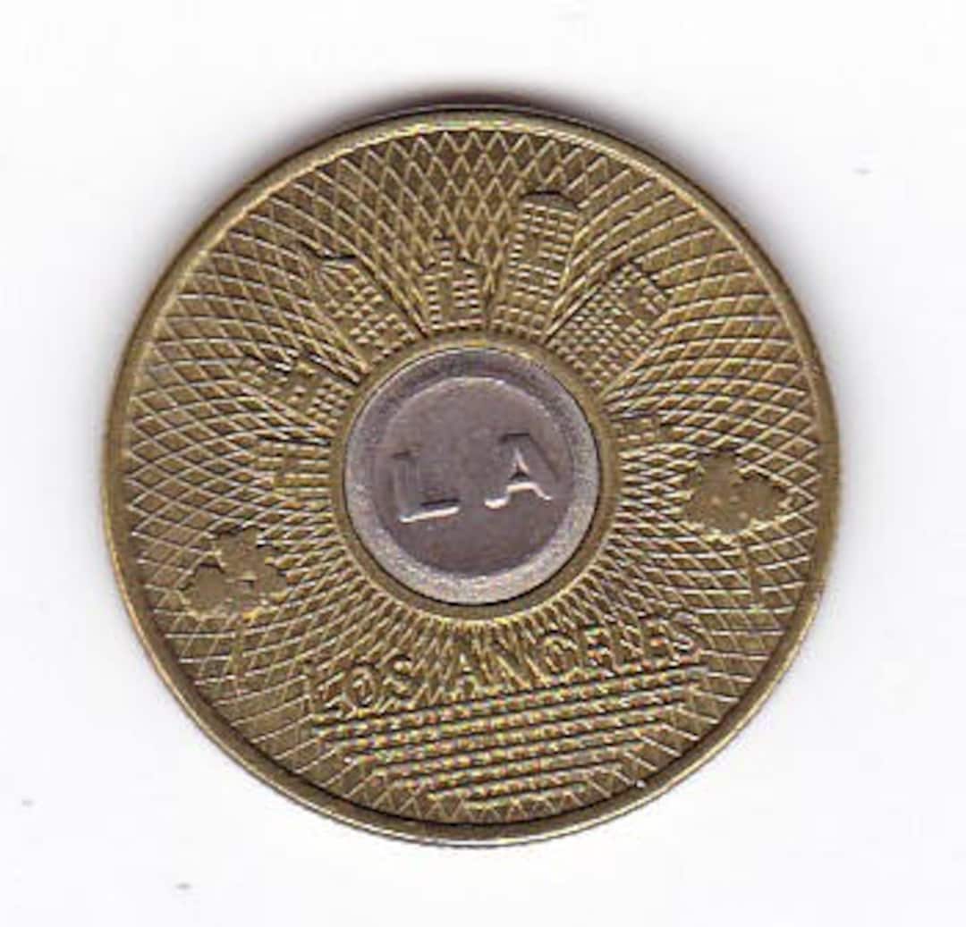 MTA LA Los Angeles City Metro Transit Bus Token - Etsy