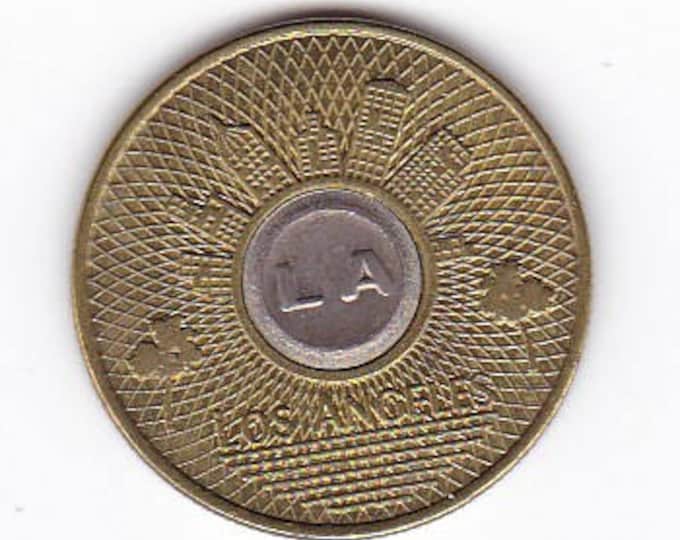 MTA LA Los Angeles City Metro Transit Bus Token - Etsy