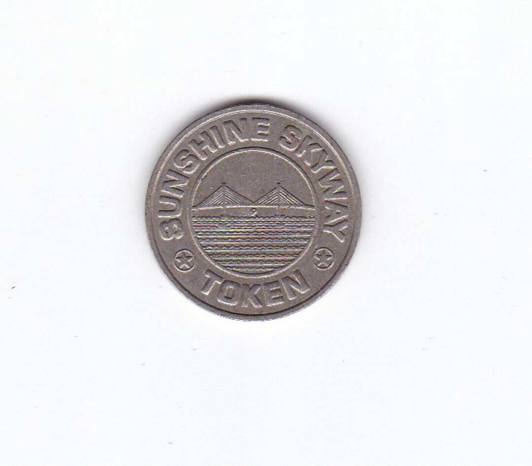 Sunshine Skyway st. Petersburg Florida Transit Token - Etsy