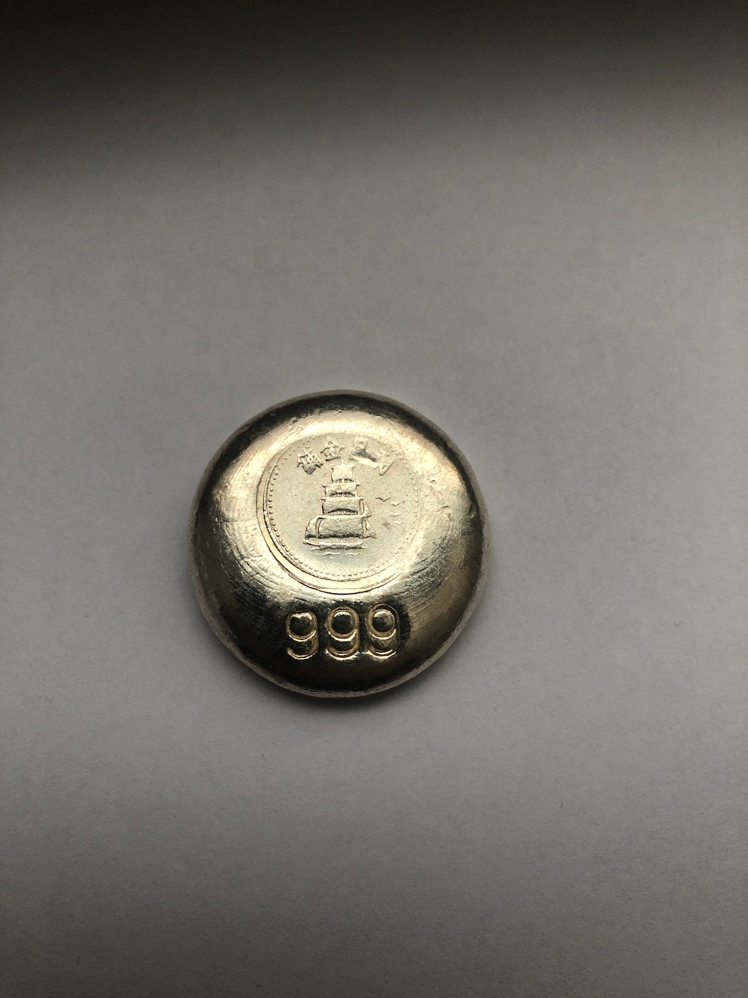 Hong Kong Lee Cheong Gold Dealer .999 Fine Silver 1 Tael Round 39g ...