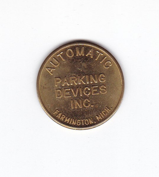 Farmington, MI - Automatic Parking Devices - Parking Token - 24 MM ...