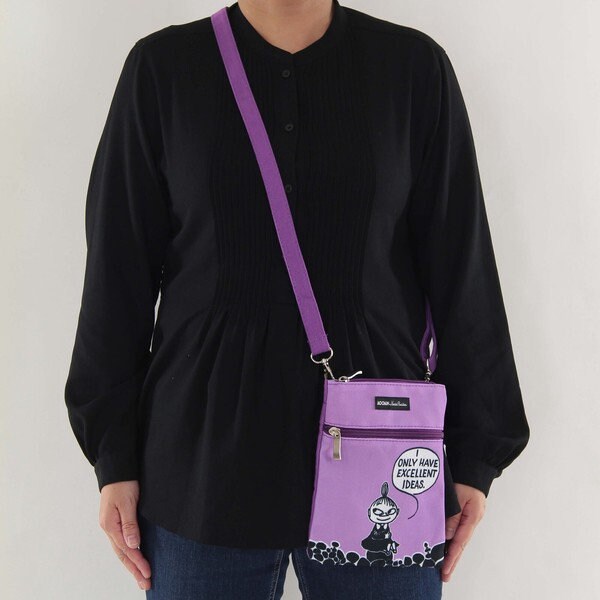 Japanese Shoulder Bag Purple Moomin - Etsy
