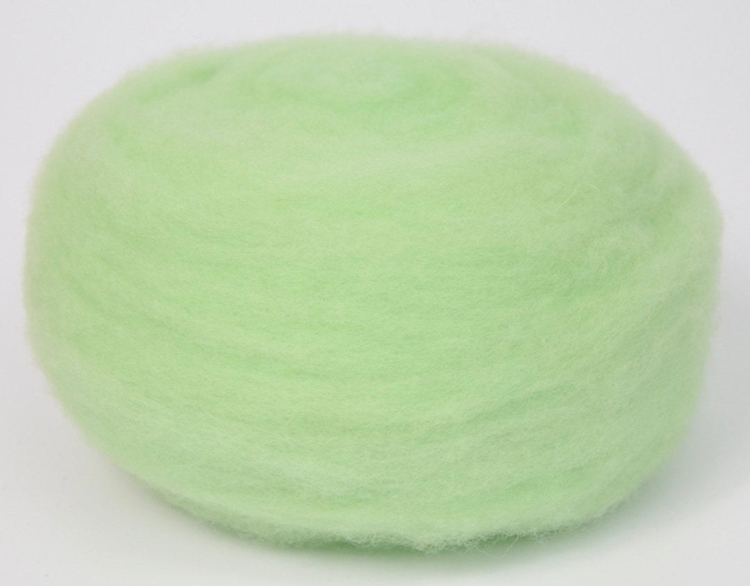 NILE GREEN- American Farm Wool- Merino Wool Roving for Felting ...