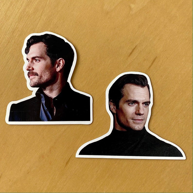 Henry Cavill Vinyl Sticker Pair - Etsy