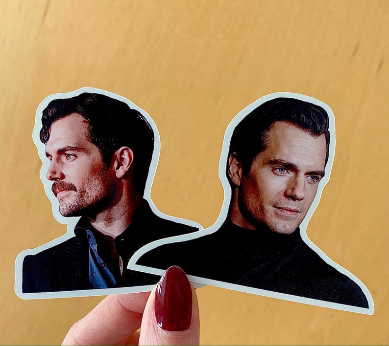 Henry Cavill Vinyl Sticker Pair - Etsy