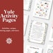 Yule Sabbat Printable Activity Pack Sabbat Printables Pagan Sabbat ...