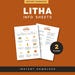 Litha Printable | Printable Grimoire Page | Grimoire Pages | Litha Celebration | Litha ...