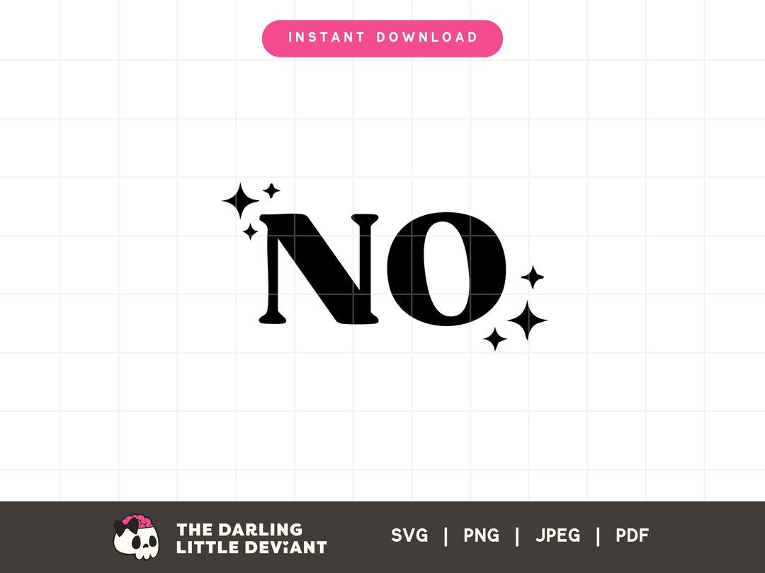 No SVG | Serotonin Svg Png | Sarcastic Cut Files | Digital Download ...