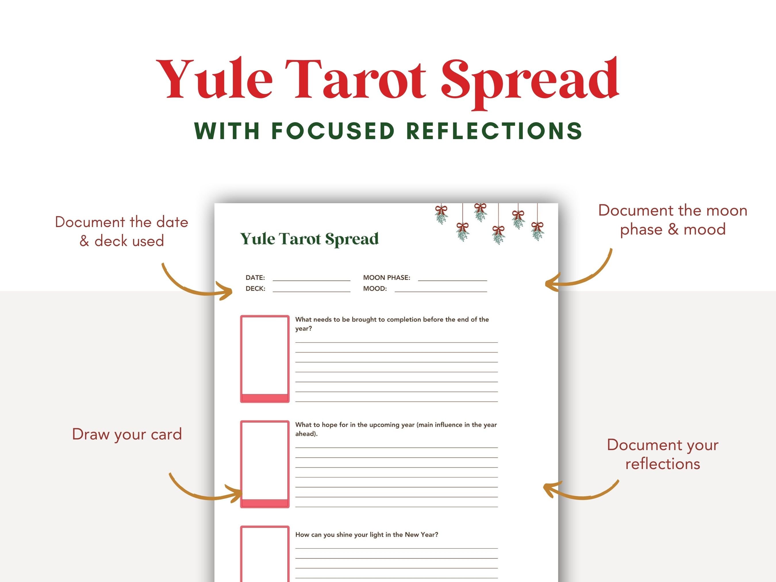 Yule Sabbat Printable Activity Pack Sabbat Printables Pagan Sabbat ...