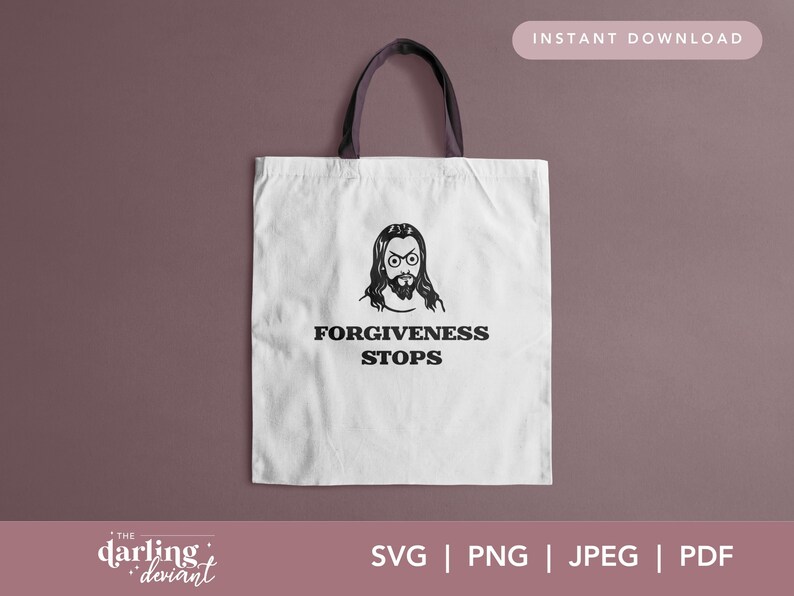 Forgiveness Stops SVG Anti-religion Svg Png Atheism Cut Files Digital ...