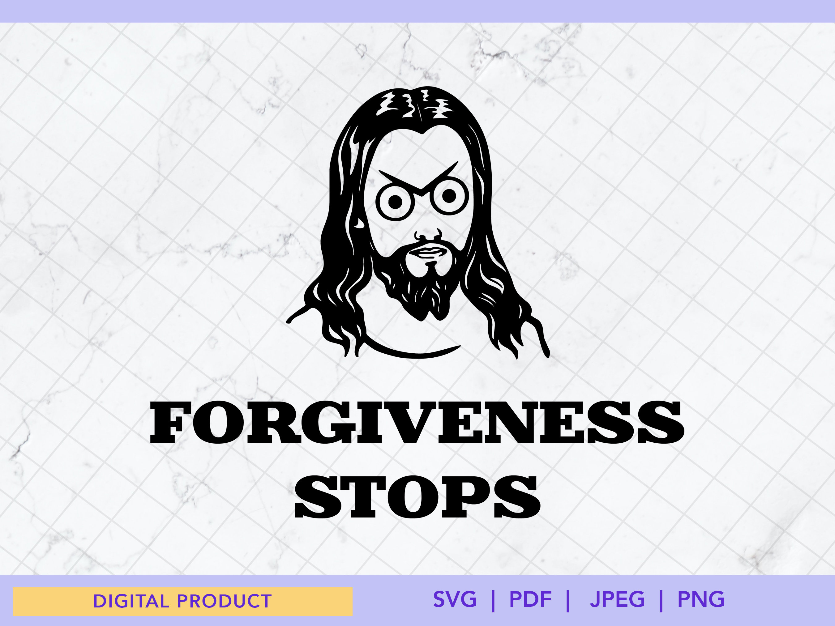 Forgiveness Stops SVG Anti-religion Svg Png Atheism Cut - Etsy Australia
