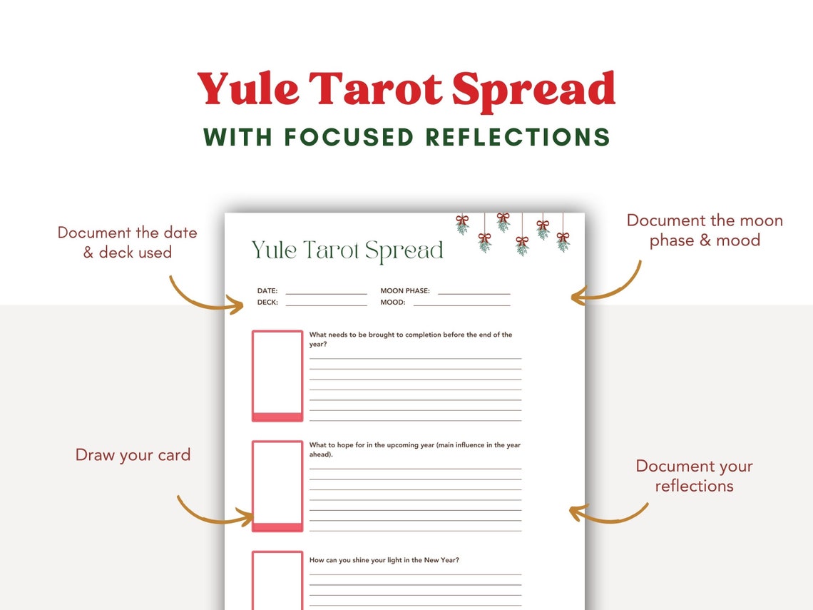 Yule Sabbat Printable Activity Pack Sabbat Printables Pagan Sabbat ...