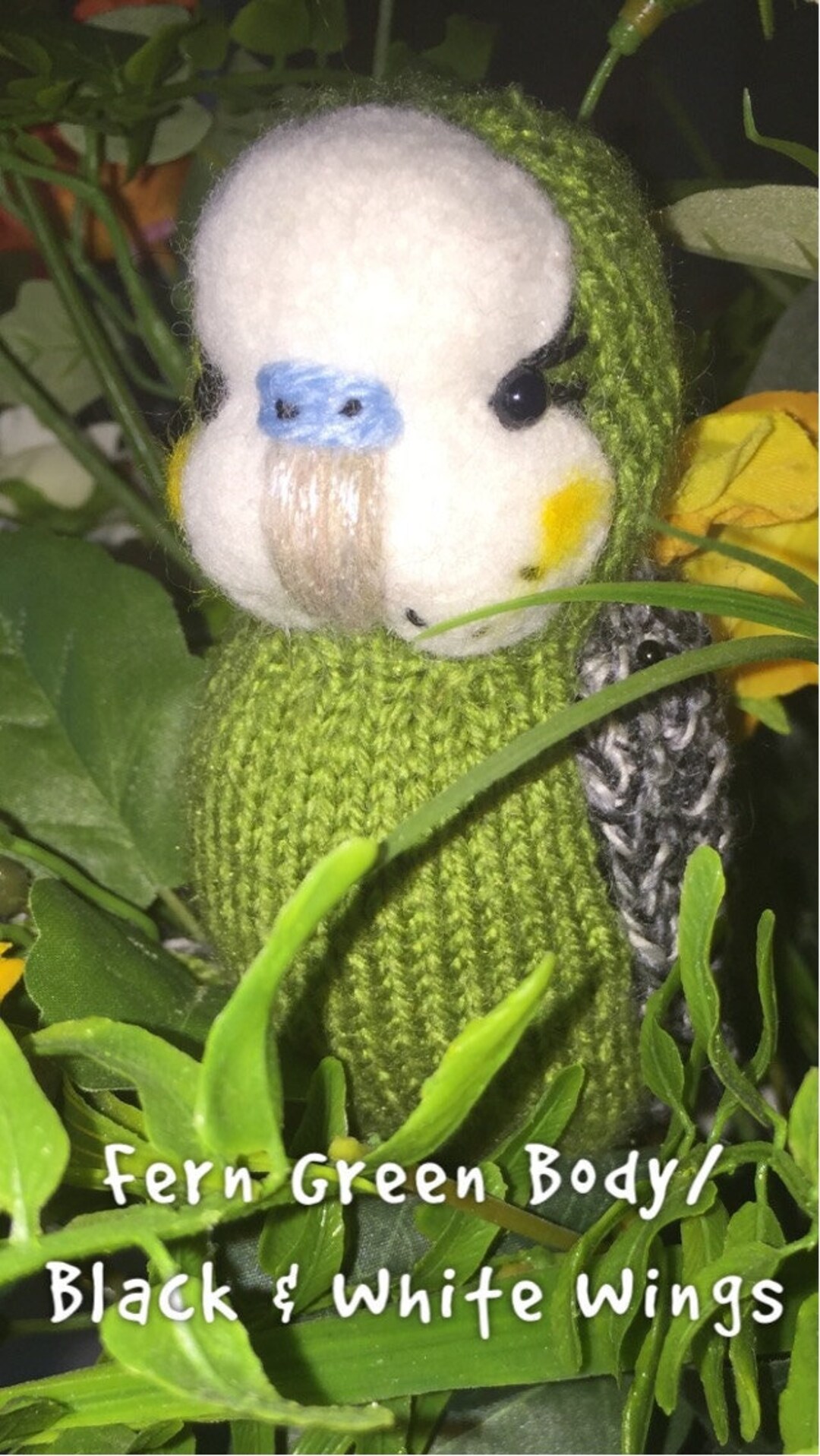 Knitted Budgie Pattern - Etsy