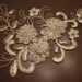 Elegant and Neutral Table Runner 16x54-16x90 Organza Flowers - Etsy