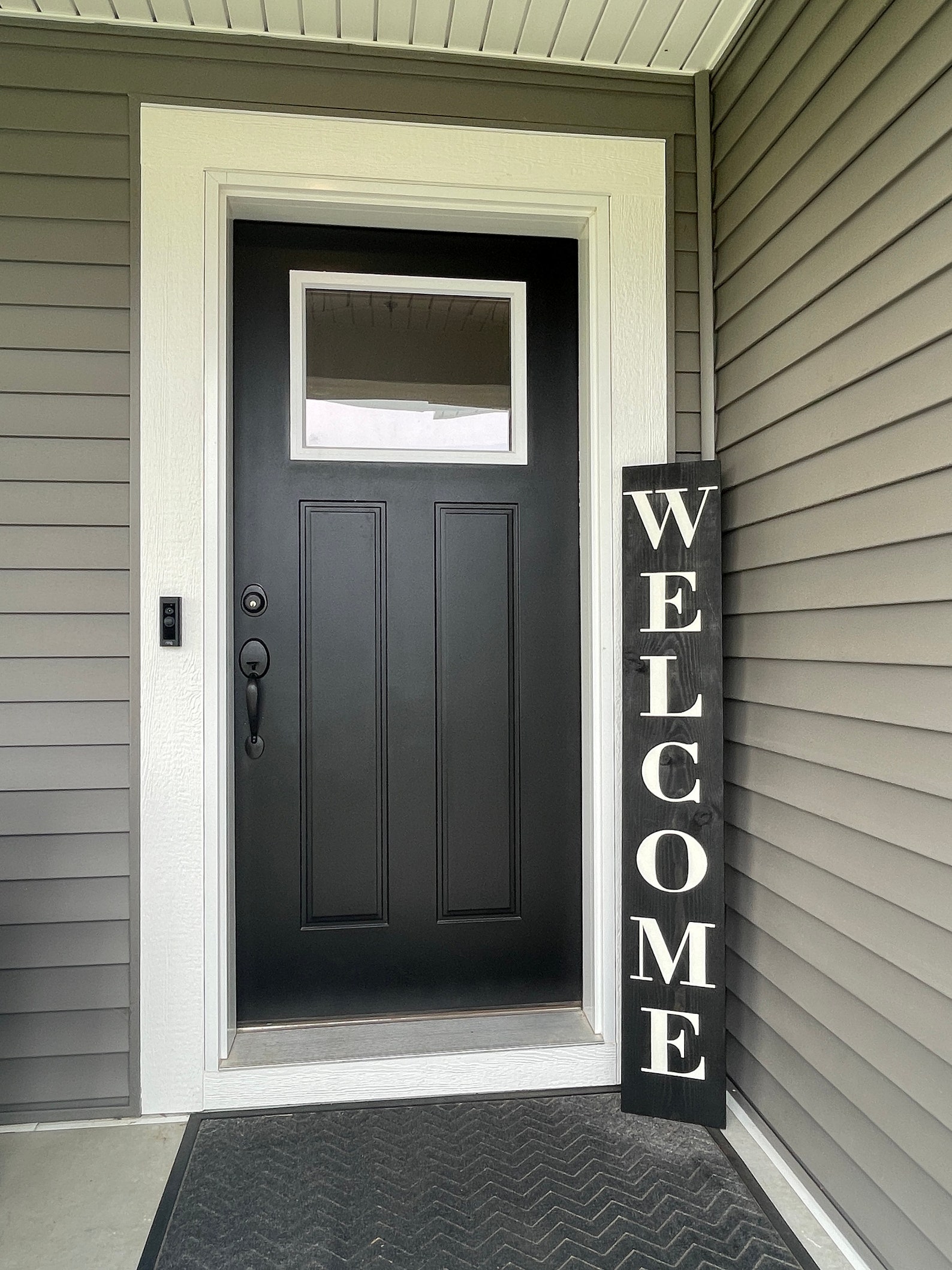 Welcome Sign, Rustic Wood Welcome Sign, Front Door Welcome Sign ...
