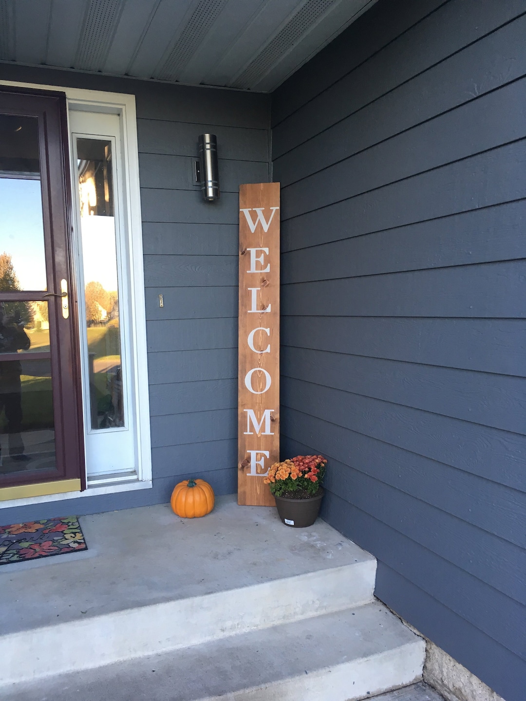 Welcome Sign, Welcome Sign for Front Door, Rustic Welcome Sign ...