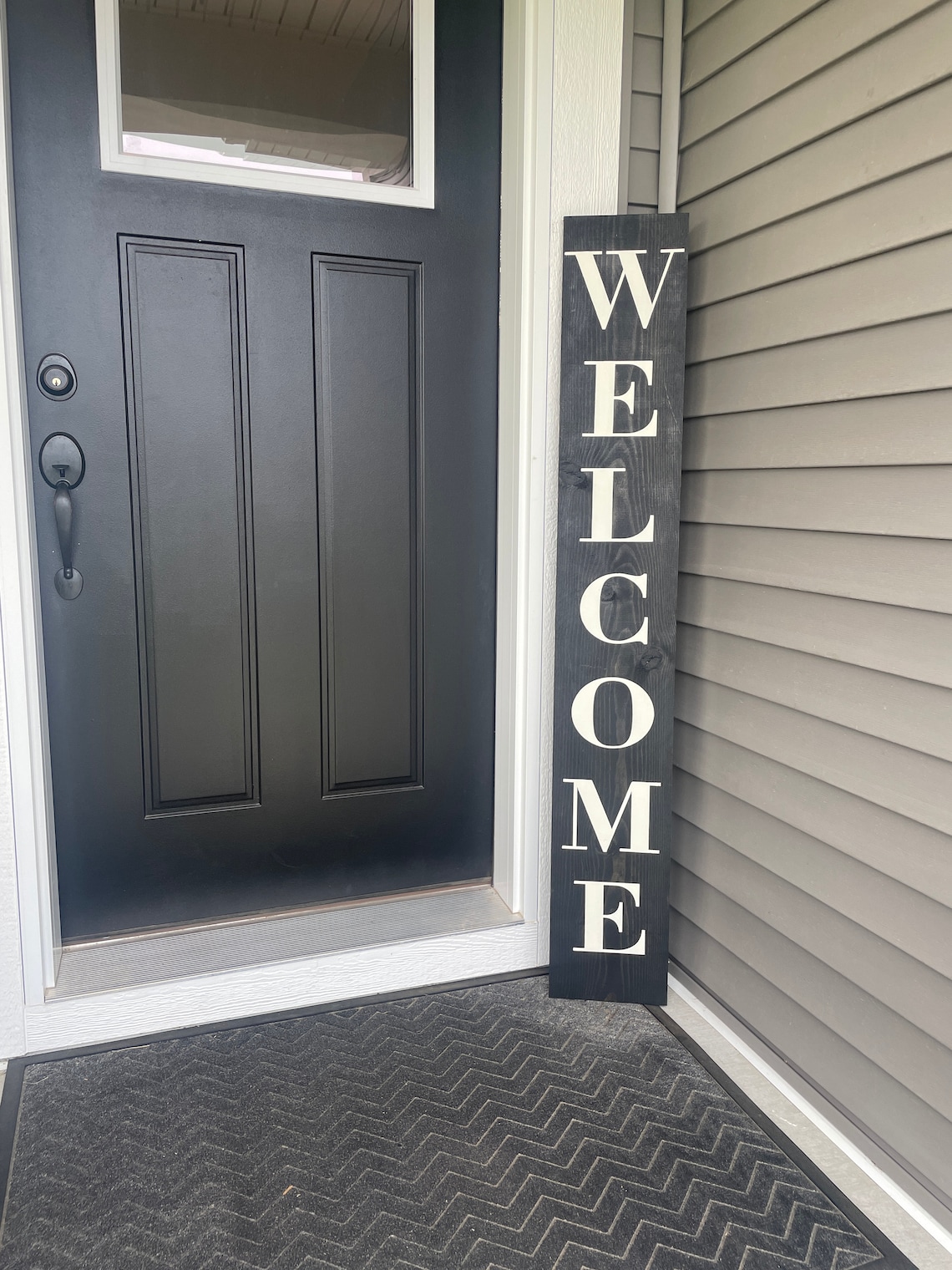 Welcome Sign, Rustic Wood Welcome Sign, Front Door Welcome Sign ...